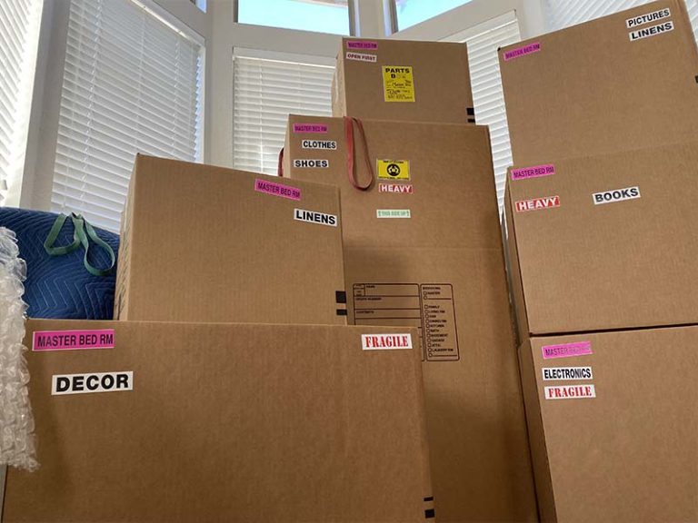 TAG-A-ROOM Color-Coded Moving and Storage System